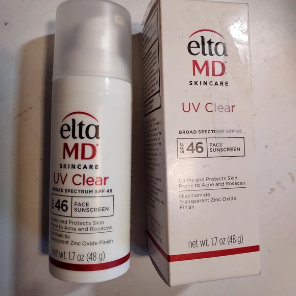 EltaMD | Skincare | Eltamd Uv Clear Face Sunscreen Spf 46 Oil Free 7 Oz Pump | Poshmark